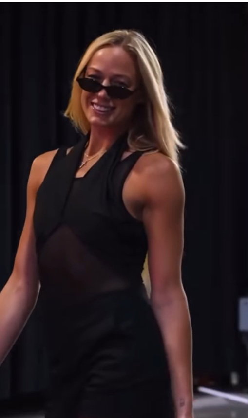 Sophie Cunningham Turns Heads with Bold Game Day Look at Fever-Aces ...