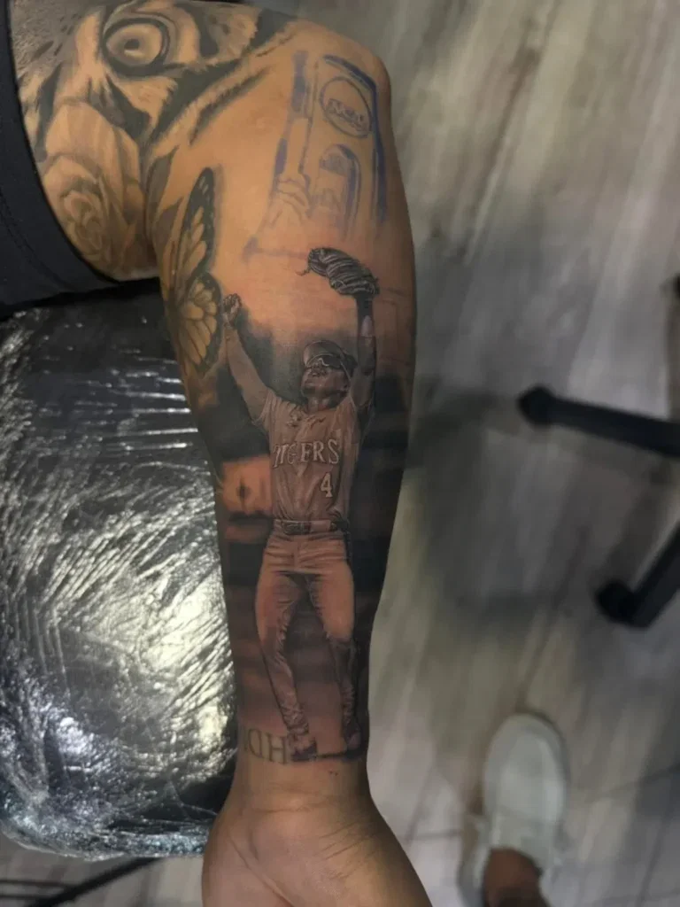 LSU Star Steven Milam Immortalizes Championship Glory with Bold Tattoo ...