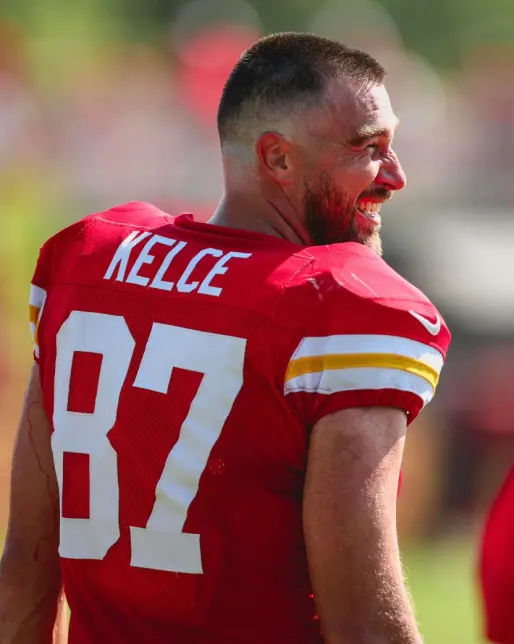 Travis Kelce Shocks Fans with Bold New Buzz Cut at Chiefs Camp - TMSPN