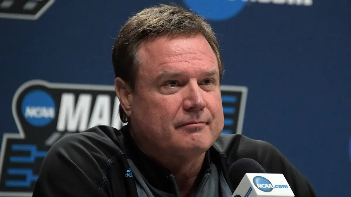 Bill Self Hospitalized After Falling Ill, Misses Kansas’ Road Trip To ...