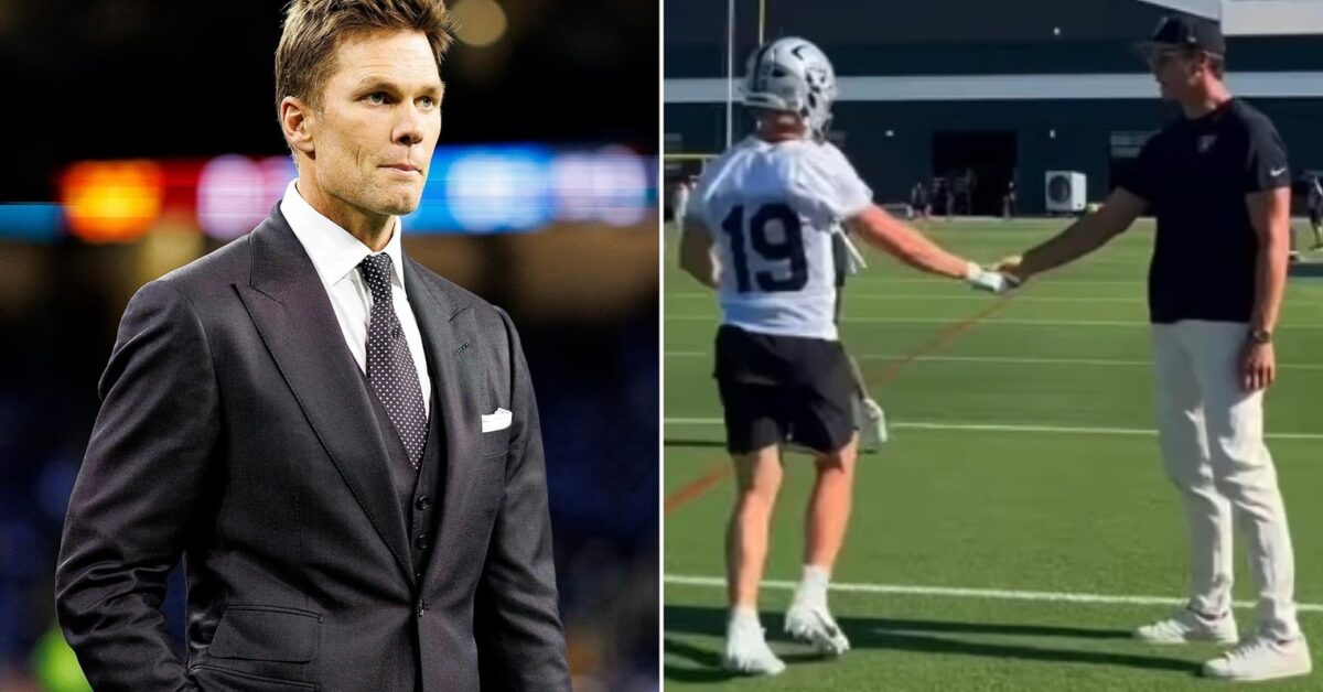Tom Brady Makes First Appearance at Raiders Practice as Team’s New ...