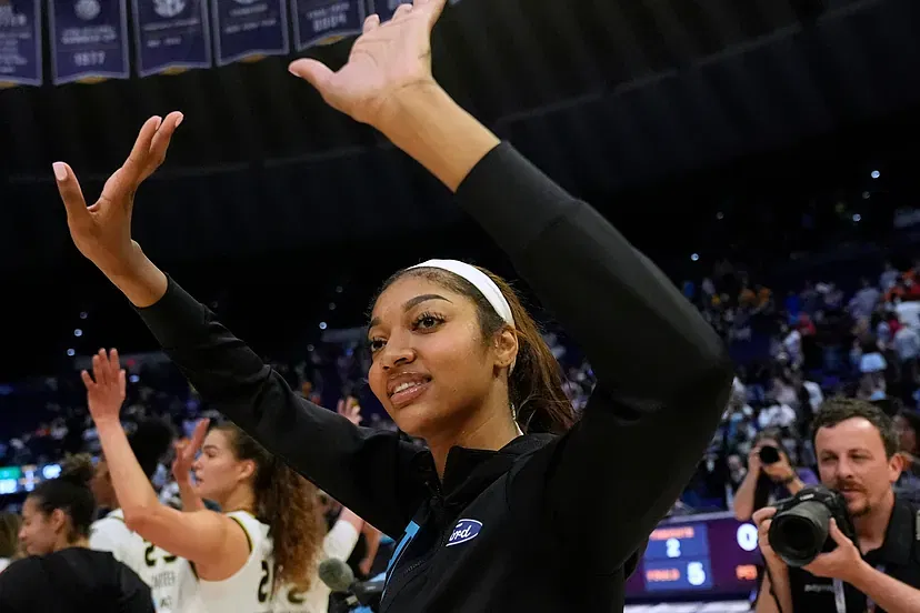 Angel Reese Reacts as Megan Thee Stallion and Klay Thompson’s ...