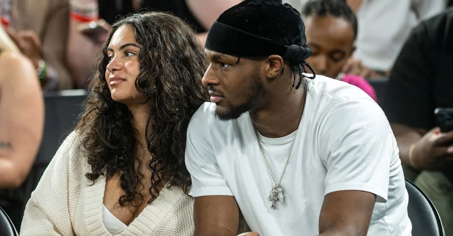 Bronny James Shares Flirty Moment with Girlfriend Parker Whitfield in ...