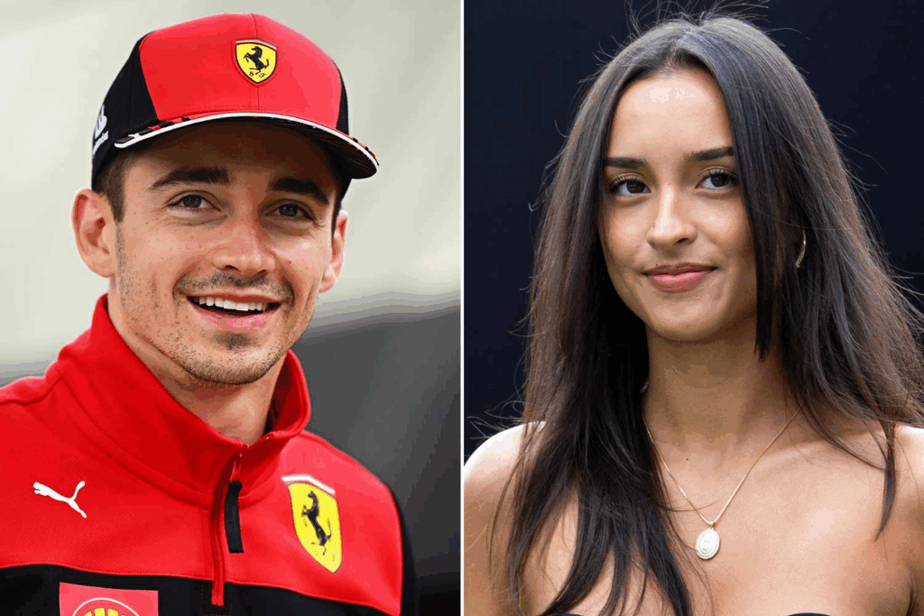 F1 Star Charles Leclerc Shows Off Shirtless Physique During Yacht Date ...