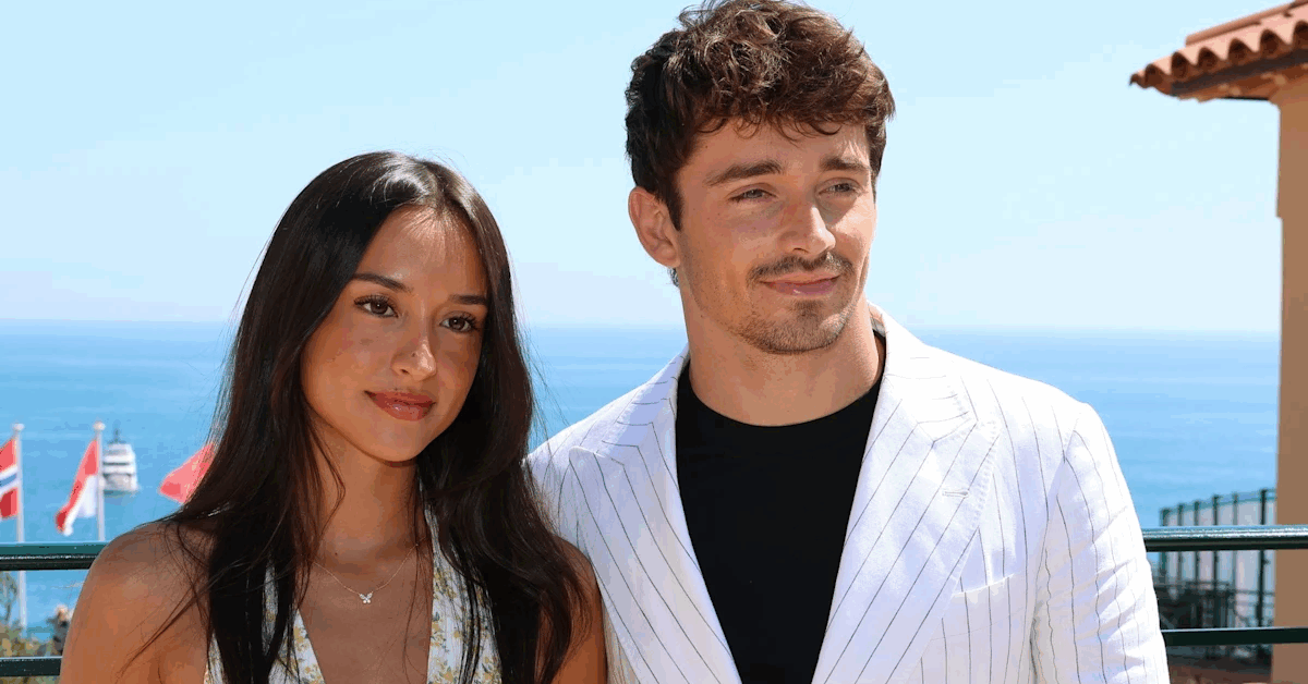 F1 Driver Charles Leclerc Announces Engagement to Model Alexandra Saint ...