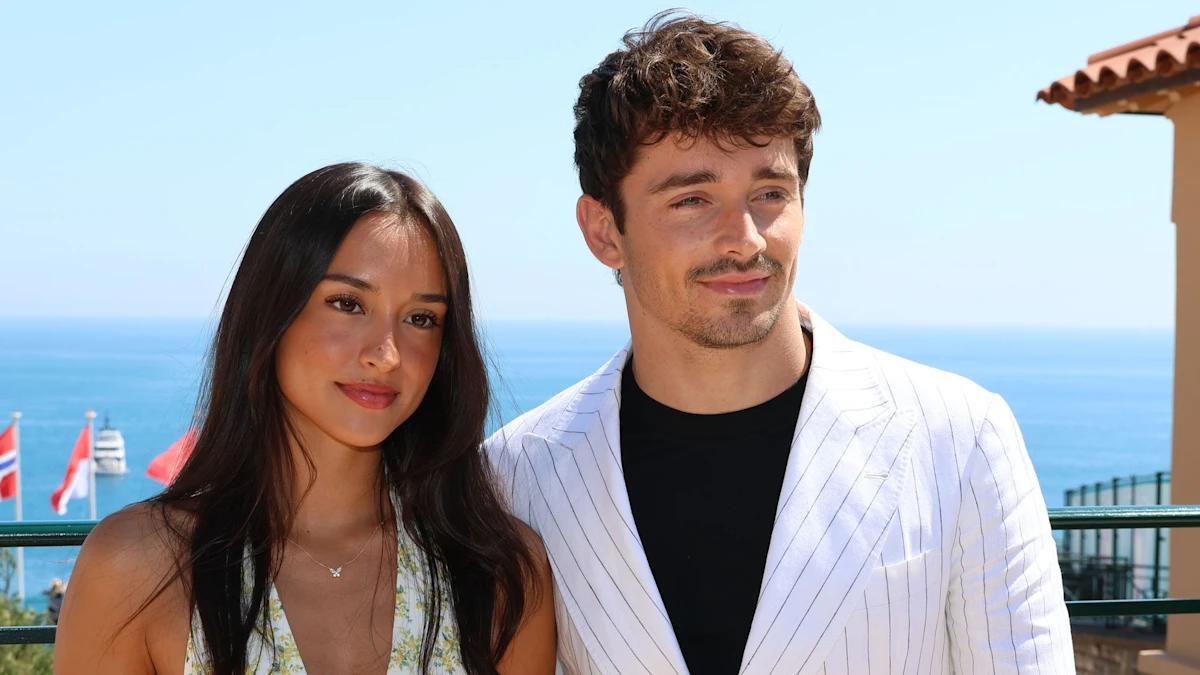 F1 Star Charles Leclerc Shows Off Shirtless Physique During Yacht Date ...