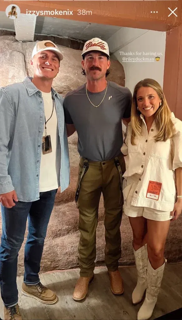 Bo Nix’s Wife Izzy Stuns in Cowboy Boots Look While Posing With Broncos ...