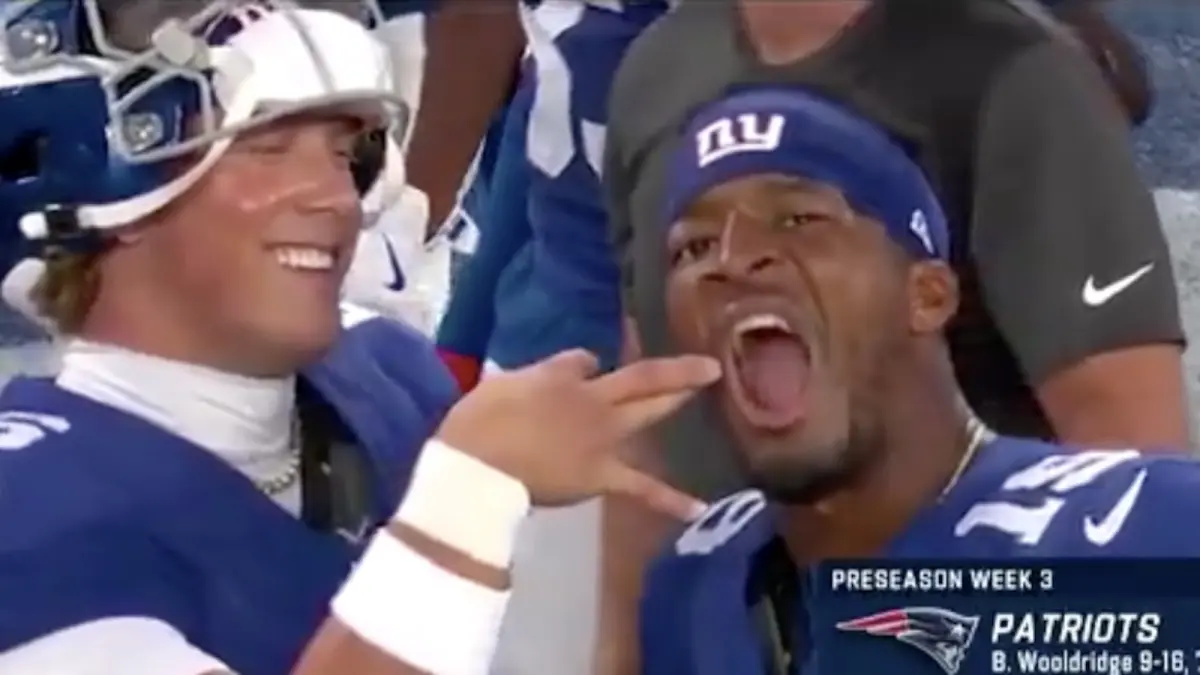 Jameis Winston Joins Jaxson Dart for ‘Eat a Dub’ Celebration in ...