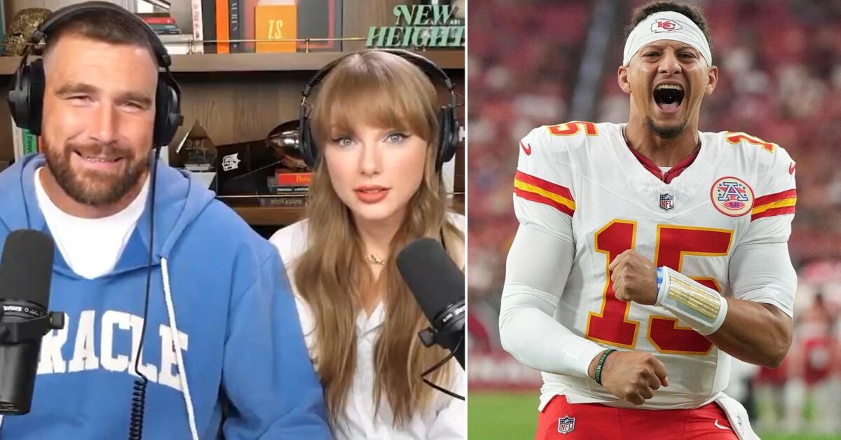Patrick Mahomes Shares What Taylor Swift and Travis Kelce Did Right ...