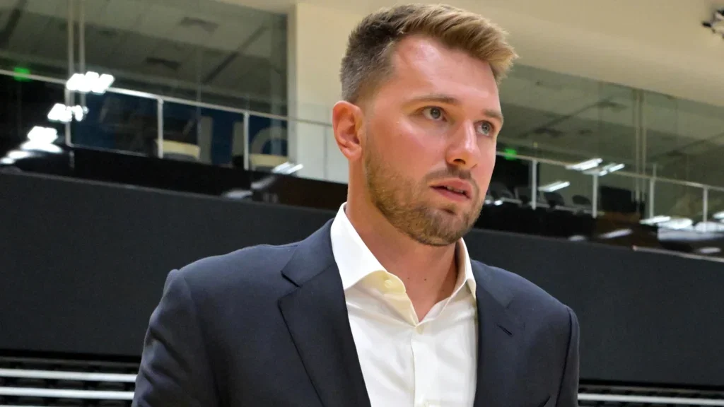 Luka Doncic Shows Off Lean New Look in First On-Court Action Since ...