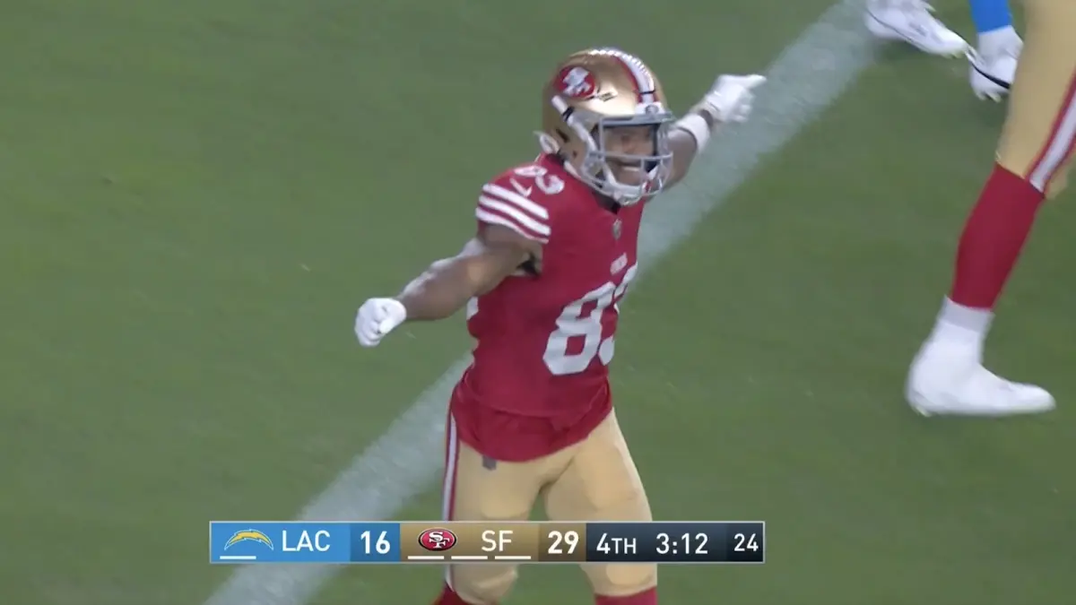 Terique Owens Honors Family Legacy With First Touchdown in 49ers ...