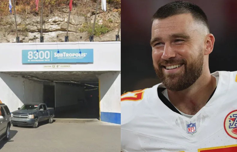 Travis Kelce Reveals Hidden Underground Archive 150 Feet Below Ground ...