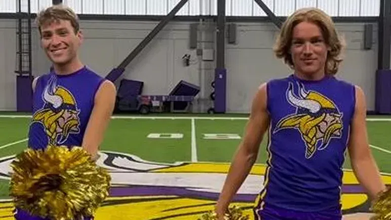 Male Minnesota Vikings Cheerleaders Spark Backlash After Bathroom Dance Video With Female ...