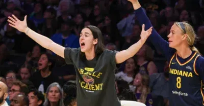 Caitlin Clark Spotted Complaining Across Court to Boyfriend Connor ...