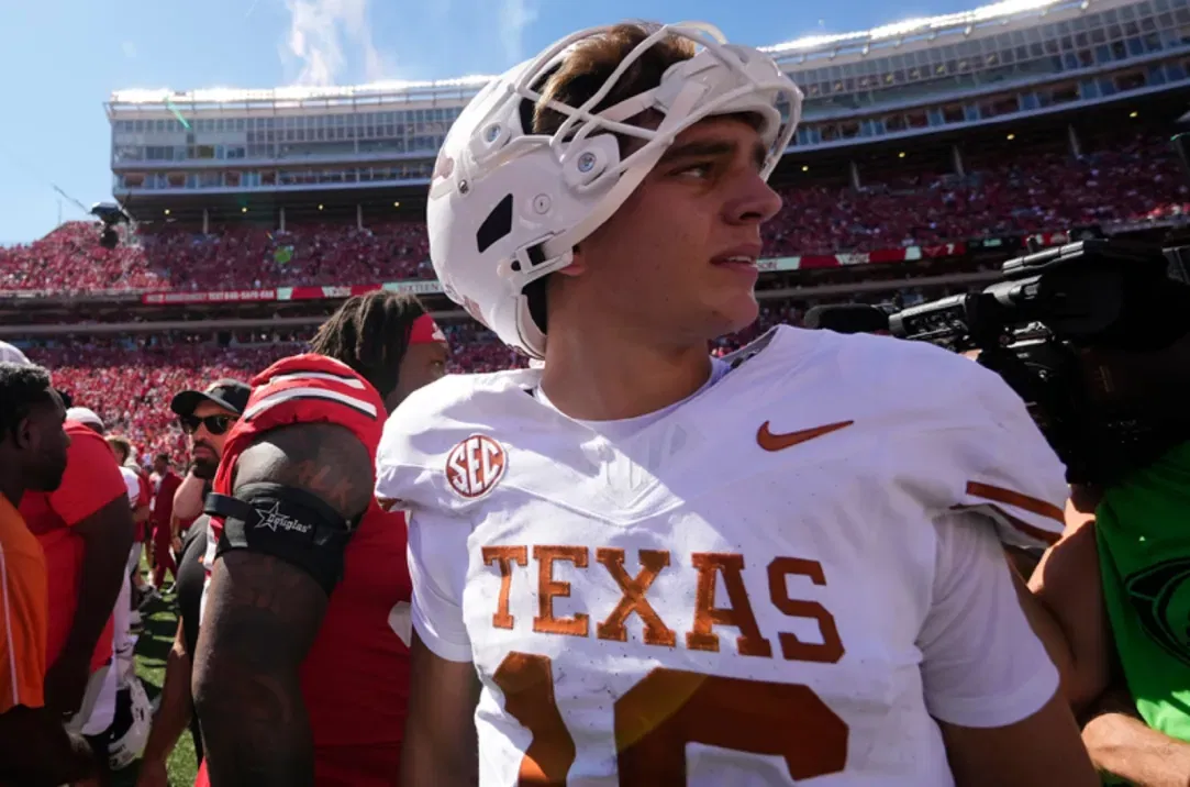 Arch Manning’s Rough Outing Met with Boos from Frustrated Texas Fans ...