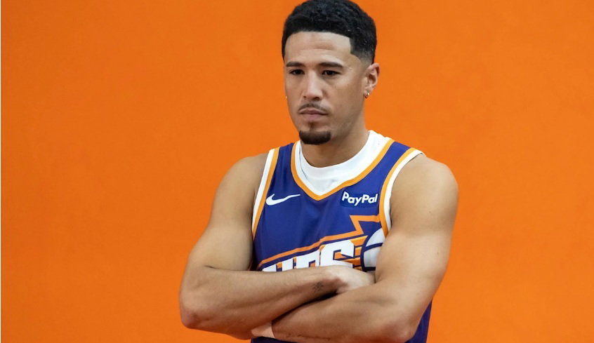 Suns Star Devin Booker’s Epic ‘Man Cave’ Leaves iShowSpeed Stunned - TMSPN