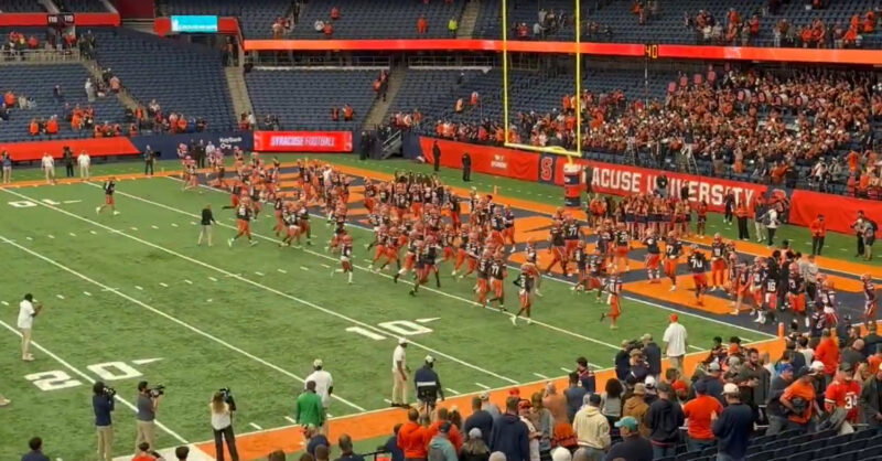 Syracuse Forced Into Postgame Sprints Despite Thrilling Overtime Win ...