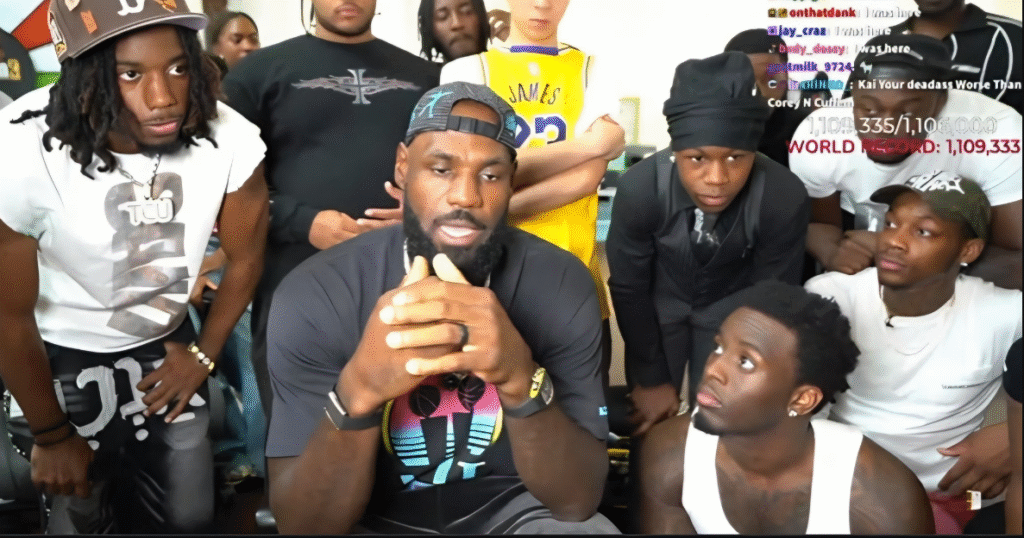 LeBron James Surprises Kai Cenat With High-End Watch and Fresh LeBron 23s During ‘Mafiathon 3 ...