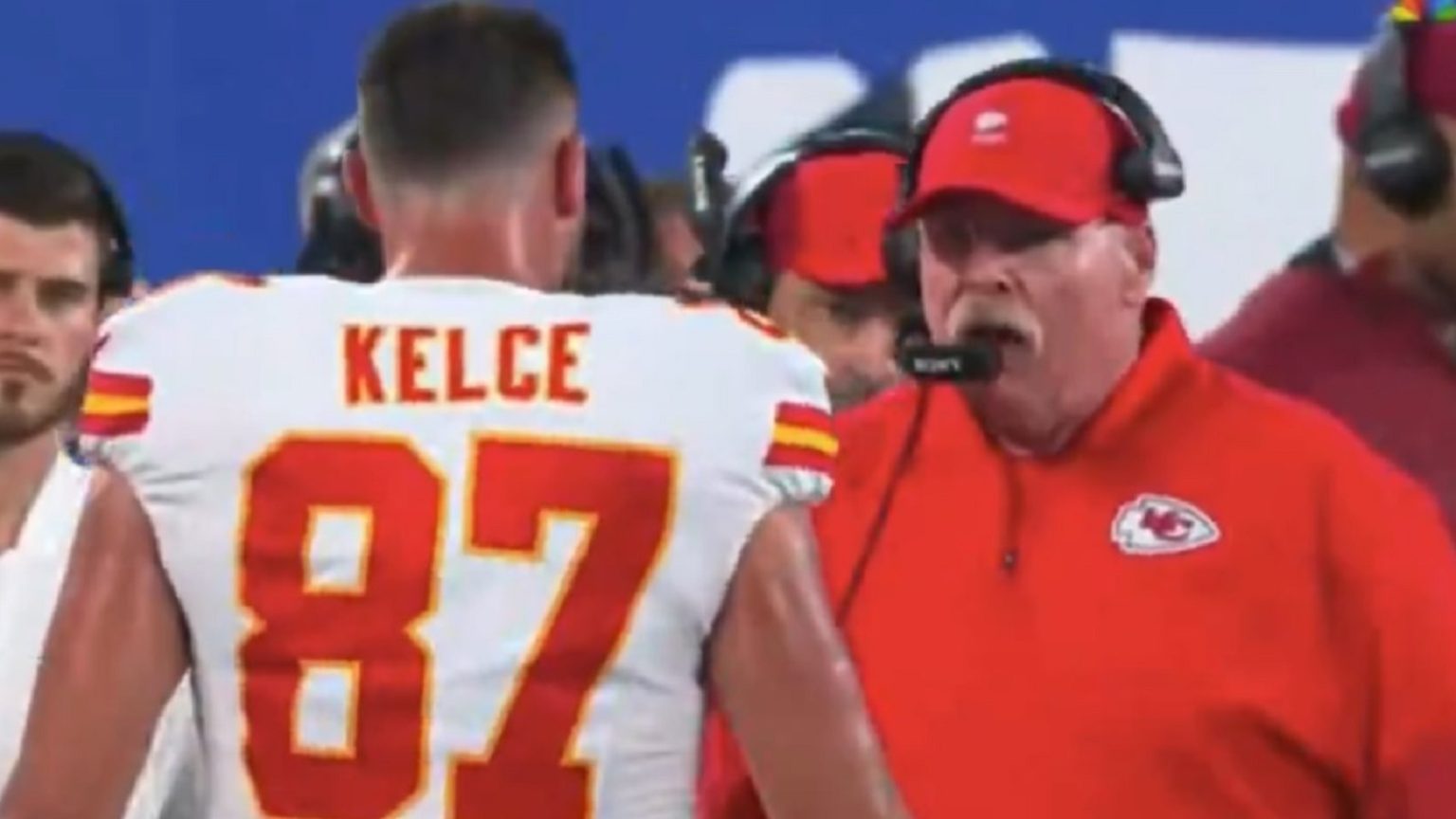 Travis Kelce Silences Rumors Over his Viral Sideline Altercation with Andy Reid - TMSPN