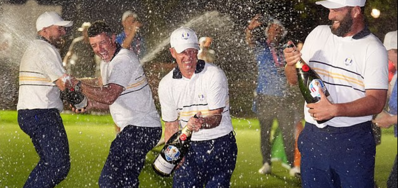 Rory McIlroy Leads Europe’s Ryder Cup Stars in Raucous, Boozy ...