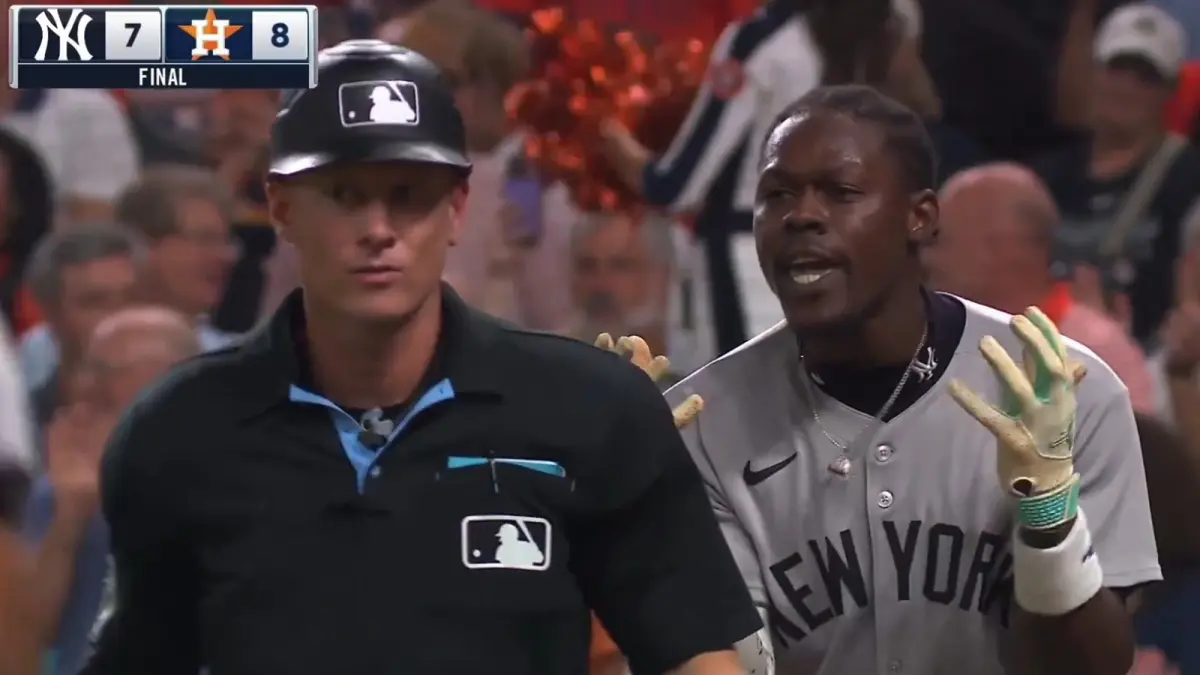 Jazz Chisholm Explodes on Umpire After Controversial Call Ends Game - TMSPN