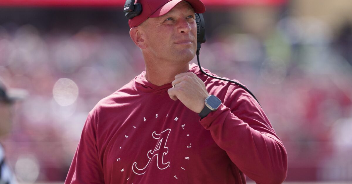 Alabama Crimson Tide Locks In Kalen DeBoer With Massive Long-Term Deal ...