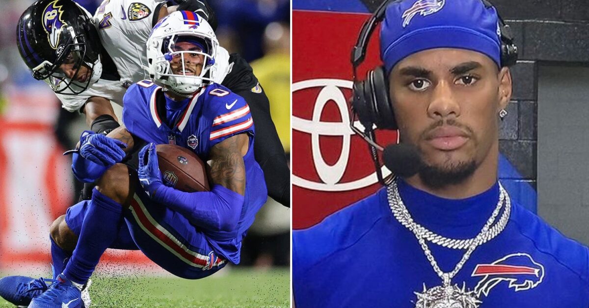 Bills’ Keon Coleman Turns Heads With Flashy Diamond-Encrusted Christ ...