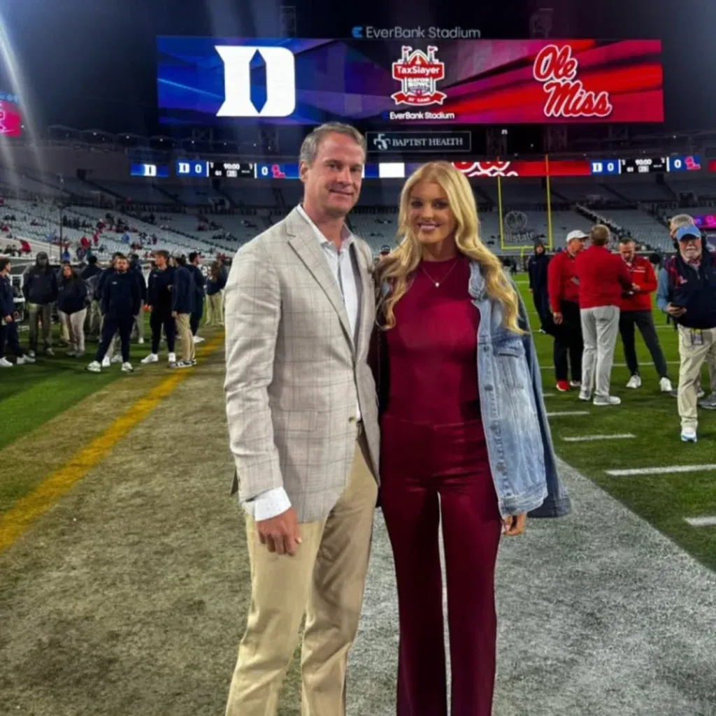 Lane Kiffin’s Daughter Landry Shows Off Ole Miss-Themed Crop Top Ahead of Kentucky Matchup - TMSPN