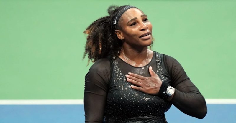 Serena Williams Shows Off Sleek Look in Satin Swimwear and Bathrobe ...