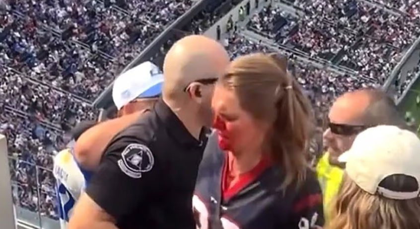 Bloodied Female Fan Breaks Silence, Plans to Sue After Violent Brawl at ...