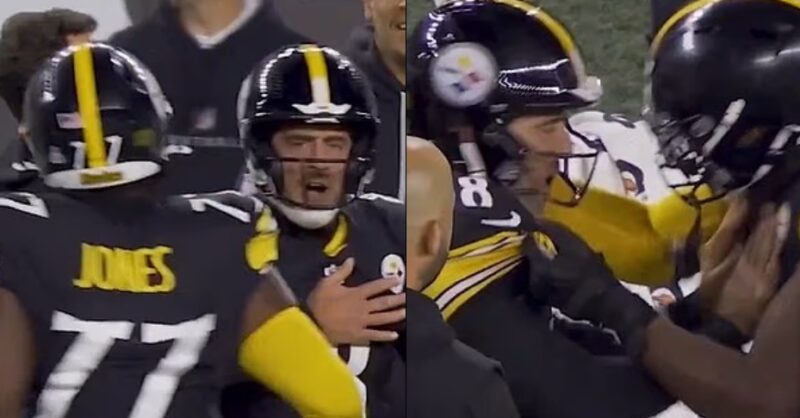 Steelers’ 311-Pound Lineman Breaks Silence After Aaron Rodgers’ Heated ...