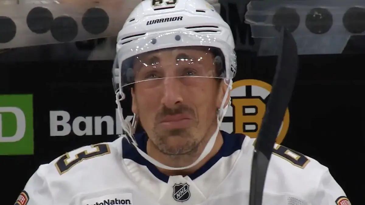 Brad Marchand Brought to Tears During Emotional Tribute from Bruins - TMSPN