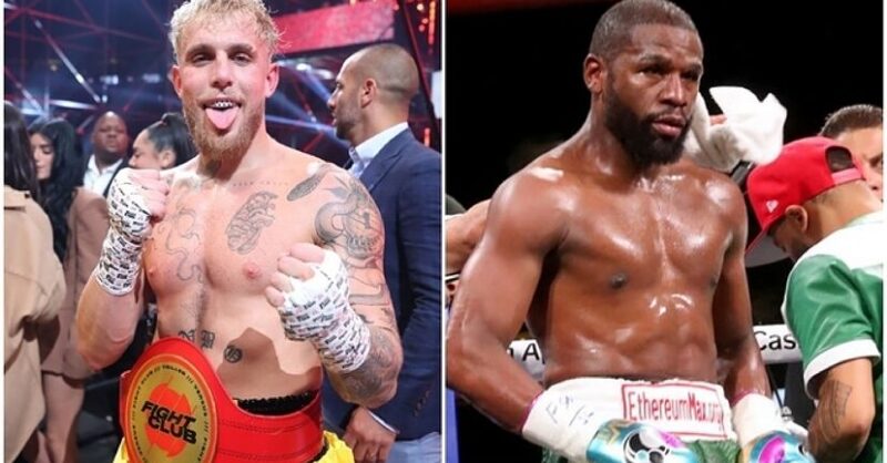 Jake Paul Trolls Floyd Mayweather Jr. Over Smaller Private Jet - TMSPN