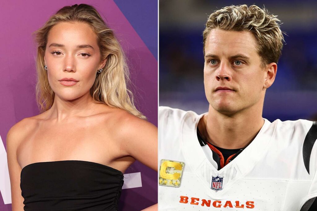 Joe Burrow Turns Head Appearing With 37-Year-Old Model at Super Bowl ...