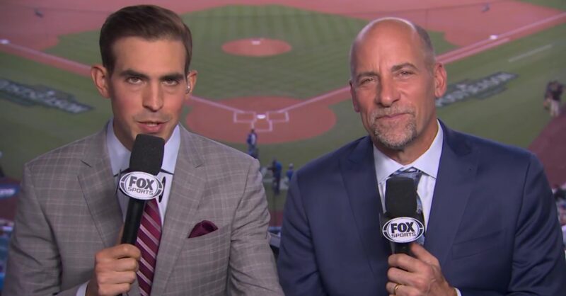 MLB on FOX Crew Fears Joe Davis Suffered Food Poisoning from Canadian ...