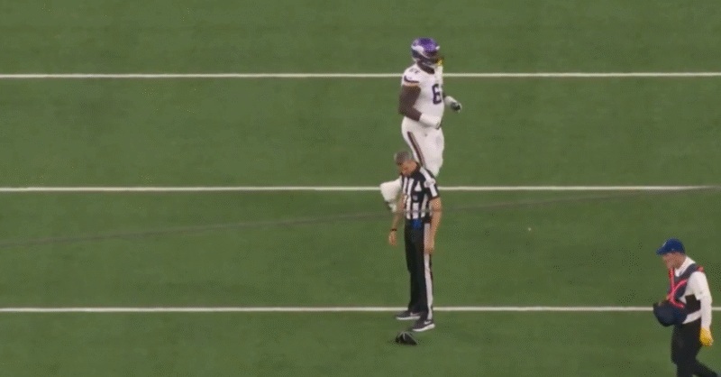 NFL Ref Knocked Down and Treated by Medics After Violent Collision With ...