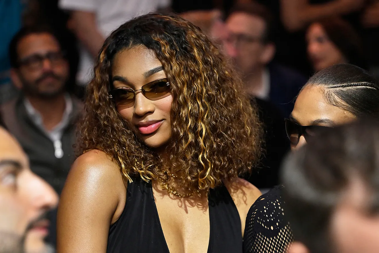 Angel Reese Spotted Courtside Supporting Boyfriend Wendell Carter Jr ...