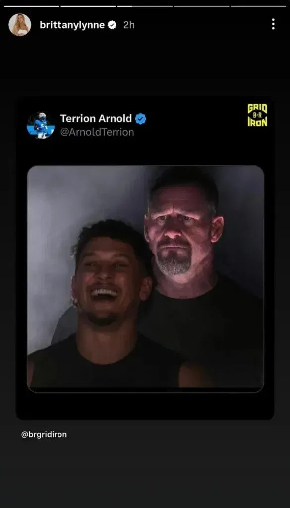 Brittany Mahomes Trolls Terrion Arnold After His Failed Attempt to ...