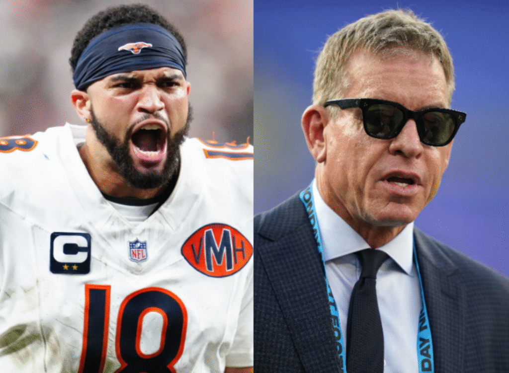 Caleb Williams’ Strange Feud With Troy Aikman Takes Unexpected Turn ...