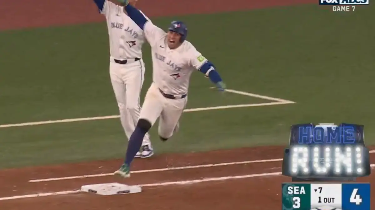 Wild Scene: Rogers Centre Explodes as George Springer Crushes Game 7 ...