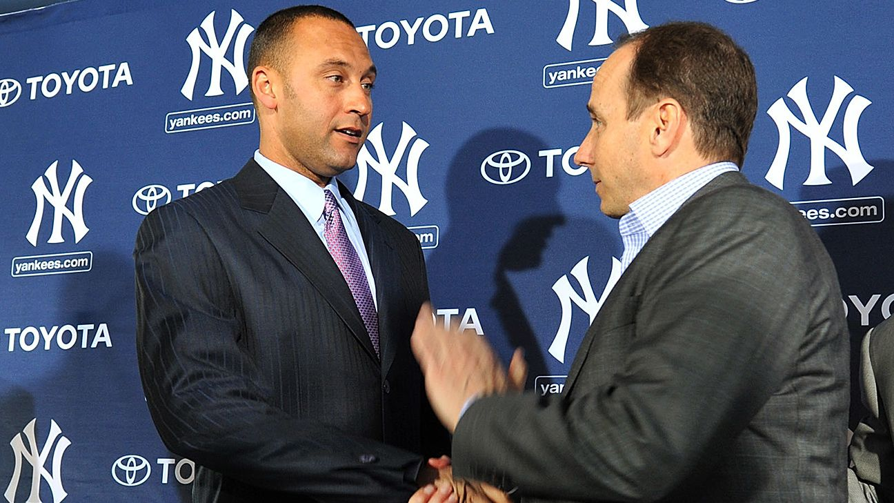 Brian Cashman Fires Back at Derek Jeter Over ‘Sad’ Criticism of Yankees ...