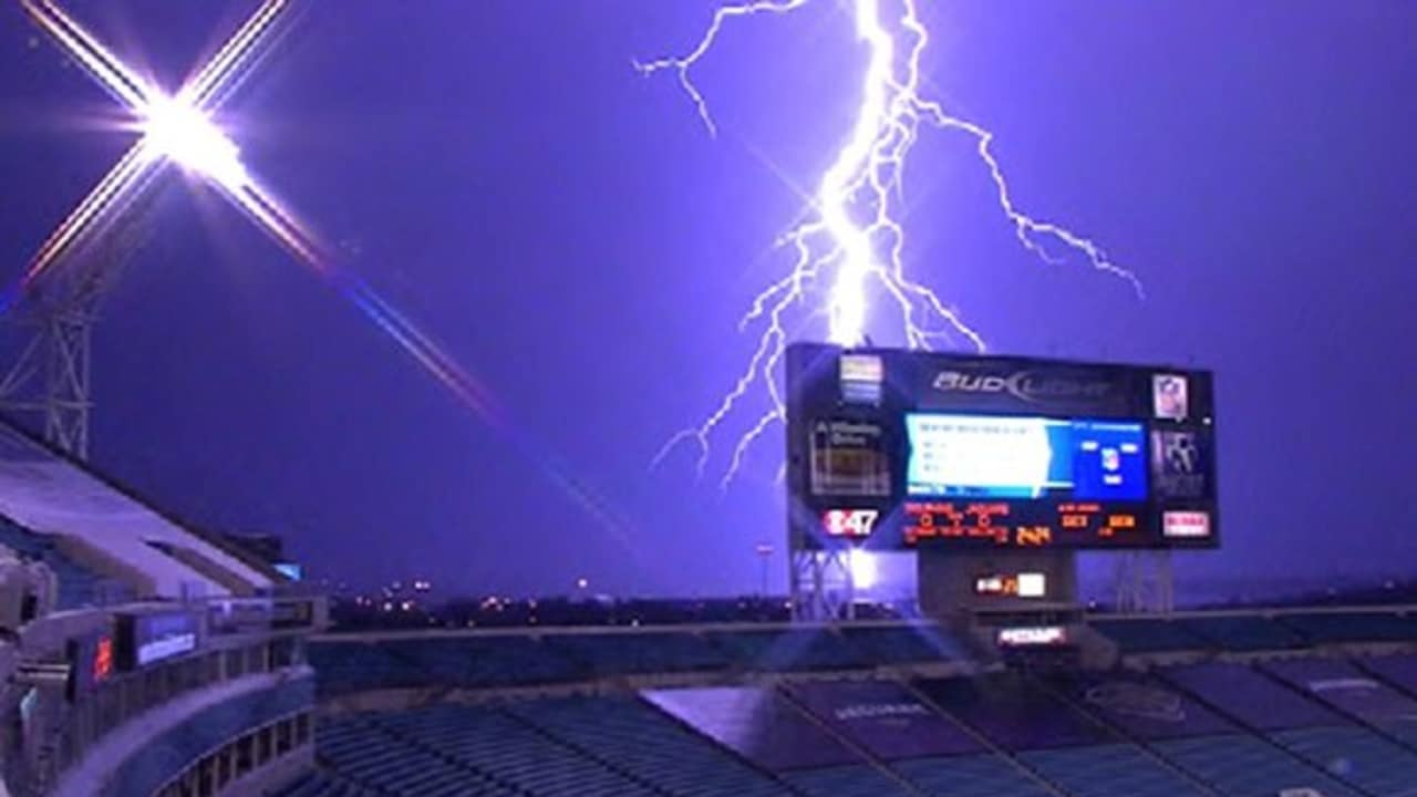 Storm Puts NFL Game at Risk as Weather Service Issues Severe Warning ...