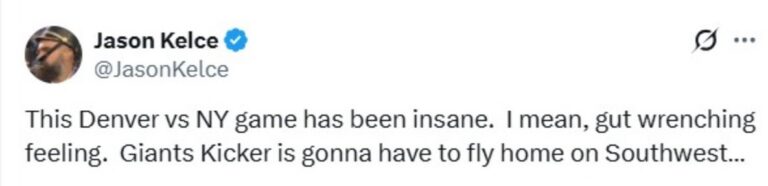 Jason Kelce Takes a Shot at Jude McAtamney in Now-Deleted Tweet After ...