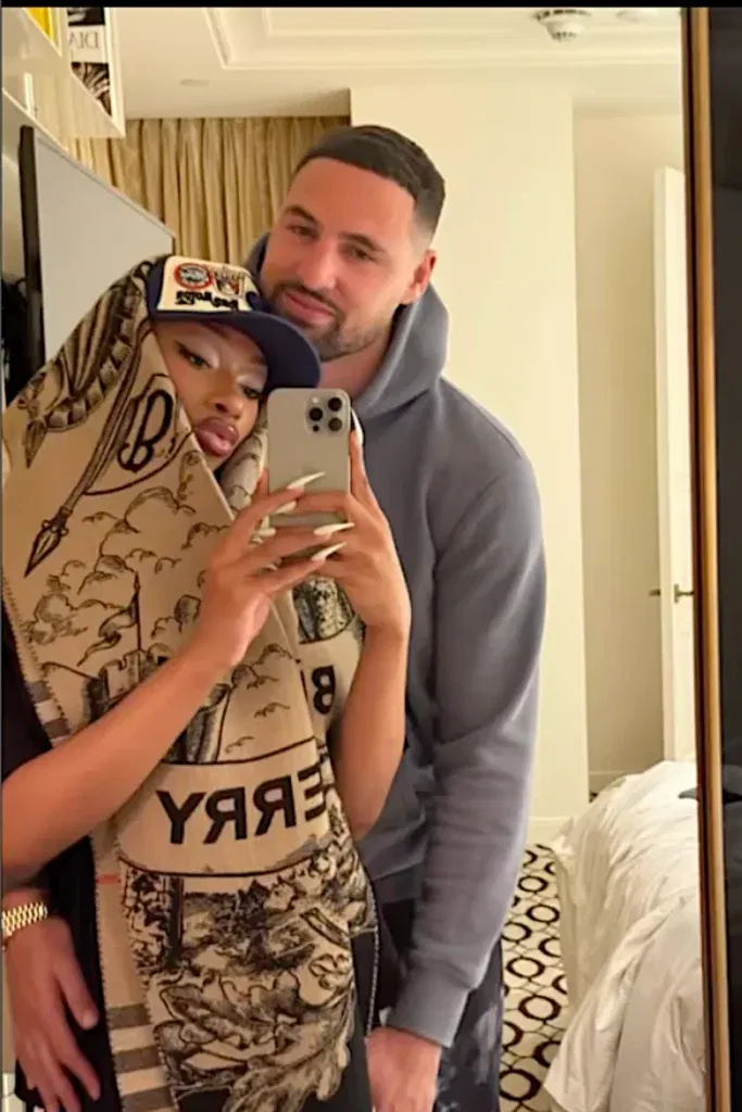 Megan Thee Stallion Surprises Klay Thompson with Iced-Out Gift - TMSPN