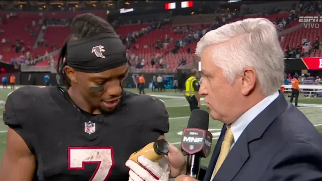 ESPN Reporter Takes Aim at Bijan Robinson’s Mustard After His Monster ...