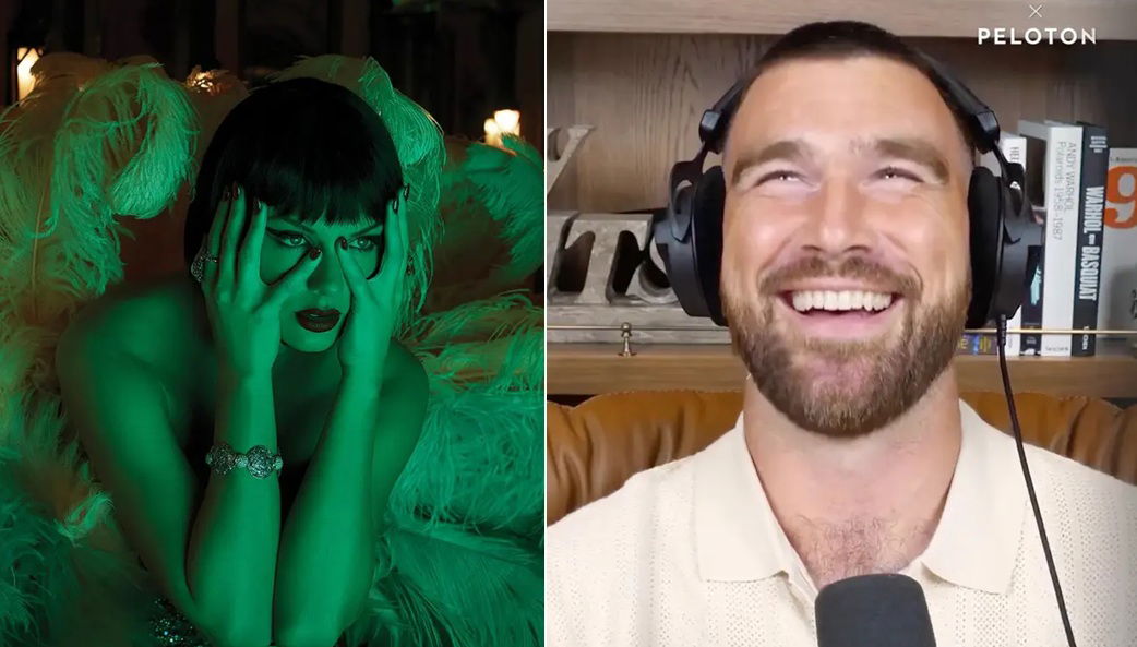 Travis Kelce Shares His Reaction to the Steamy Taylor Swift Song ...