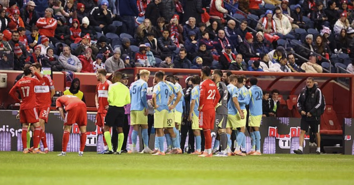 MLS Playoff Match Stopped After Chicago Fire Fans Heard Chanting ...