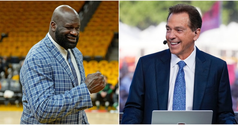 Shaquille O’Neal Claims LSU Has Reached Out to Nick Saban About ...