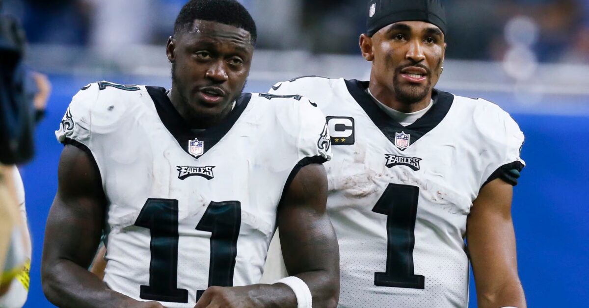 Jalen Hurts and A.J. Brown’s Rift Extends Off the Field, Eagles Legend ...
