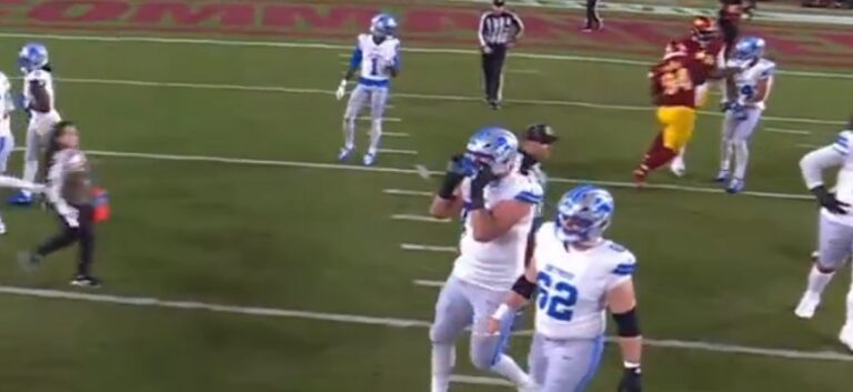 New Footage Reveals Amon-Ra St. Brown Threw the First Punch in ...